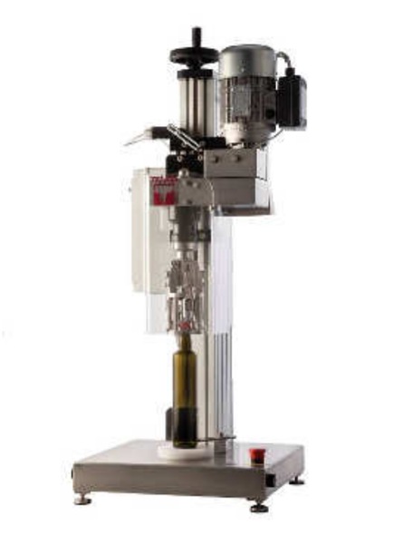 Semi-automatic capping machine for PFP caps Tenco